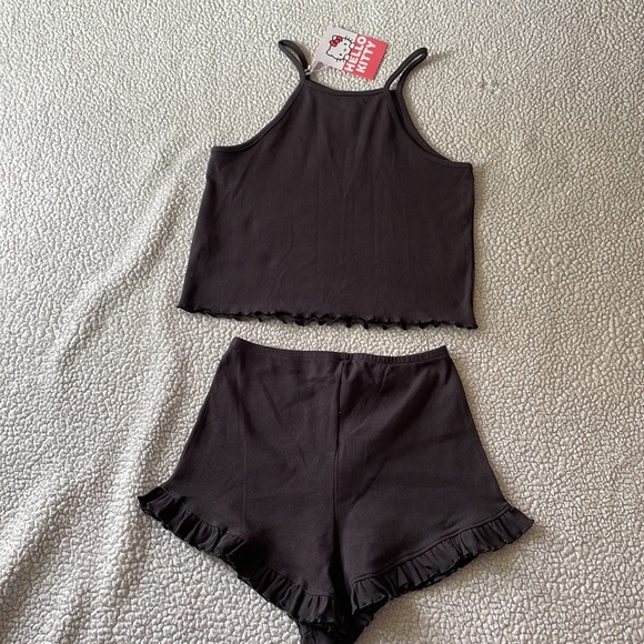 Primark | Intimates & Sleepwear | Hello Kitty Ribbed Pajama Set | Poshmark